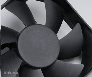 Ventilator AKASA DFS802512H, 80 x 25mm, rulment simplu | TonerPartner.ro