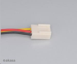 Ventilator AKASA DFS802512H, 80 x 25mm, rulment simplu | TonerPartner.ro